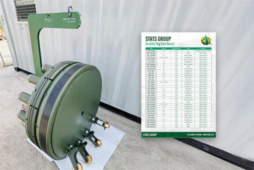Low Pressure Isolation Plug, STATS SureSafe Plug