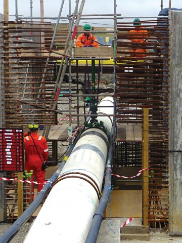 30” Remote Tecno Plug, SIRGE Pipeline, Shetland Gas Plant, UK