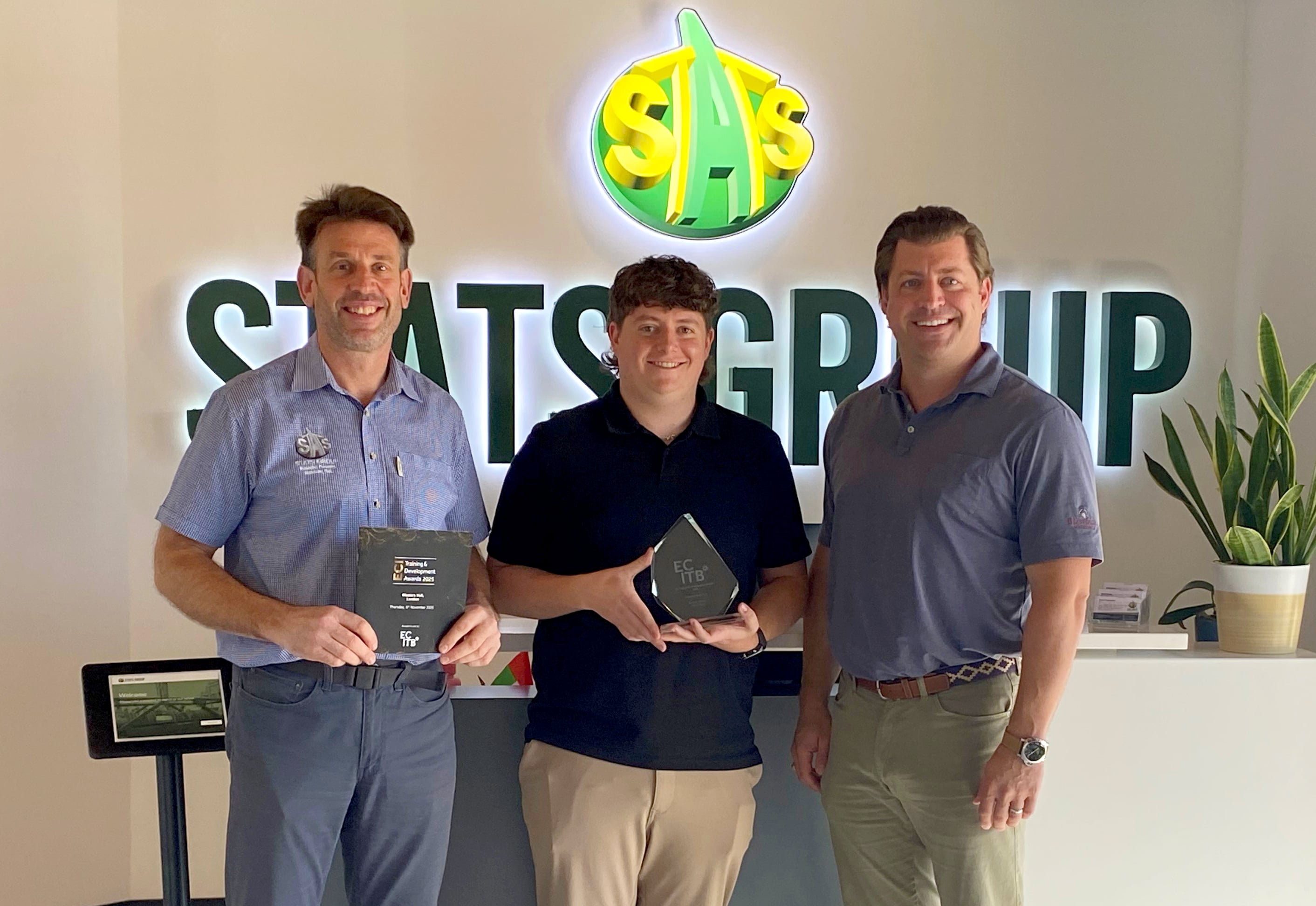 STATS Group's Michael Horgan named ECITB Graduate of the Year