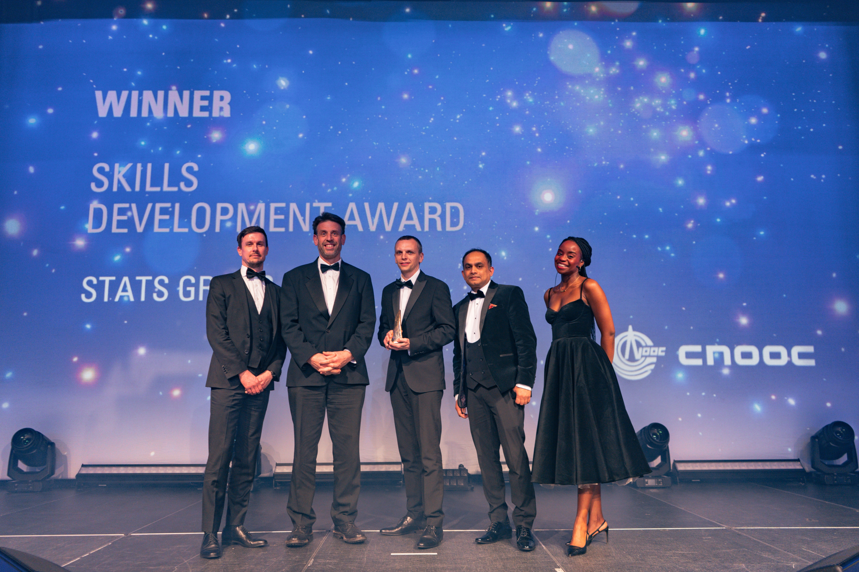 STATS Group's skills development recognised with major award