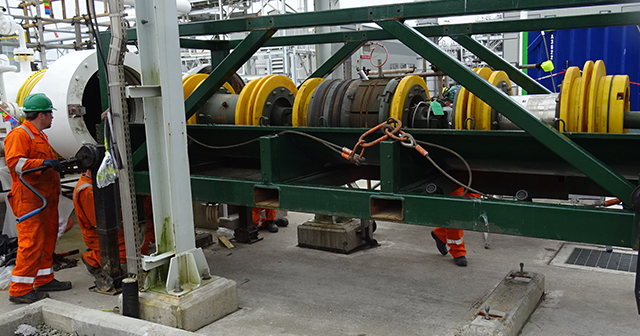 30” Remote Tecno Plug, SIRGE Pipeline, Shetland Gas Plant, UK